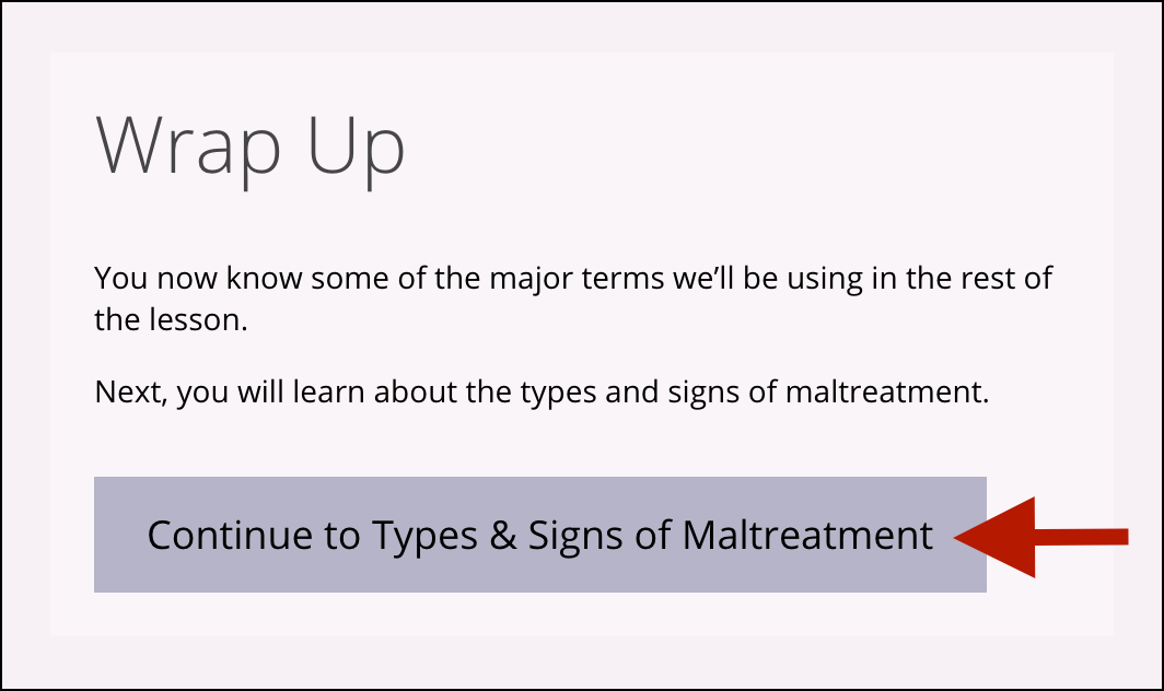 Learning Modules Help