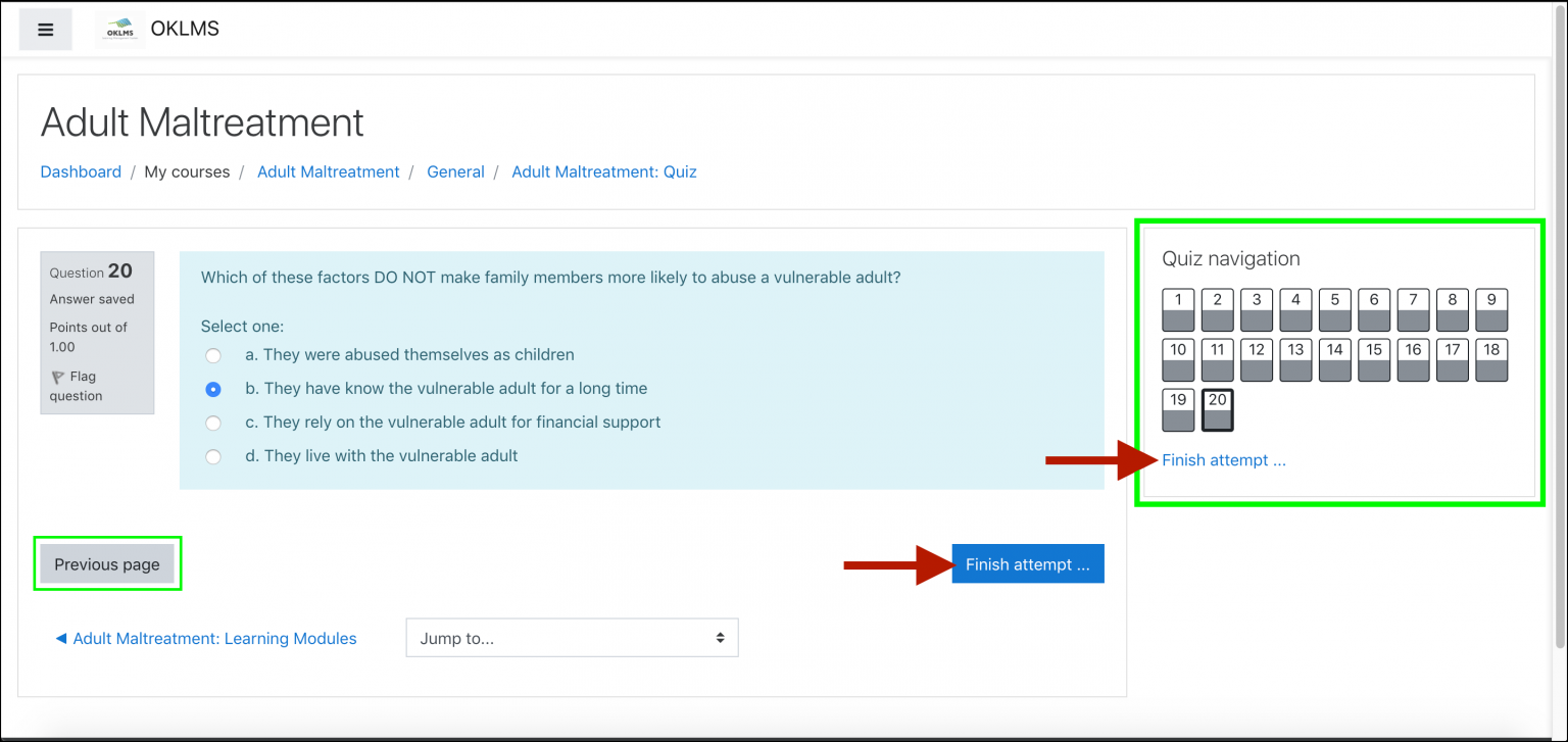 Quizzes/Assessments – Help